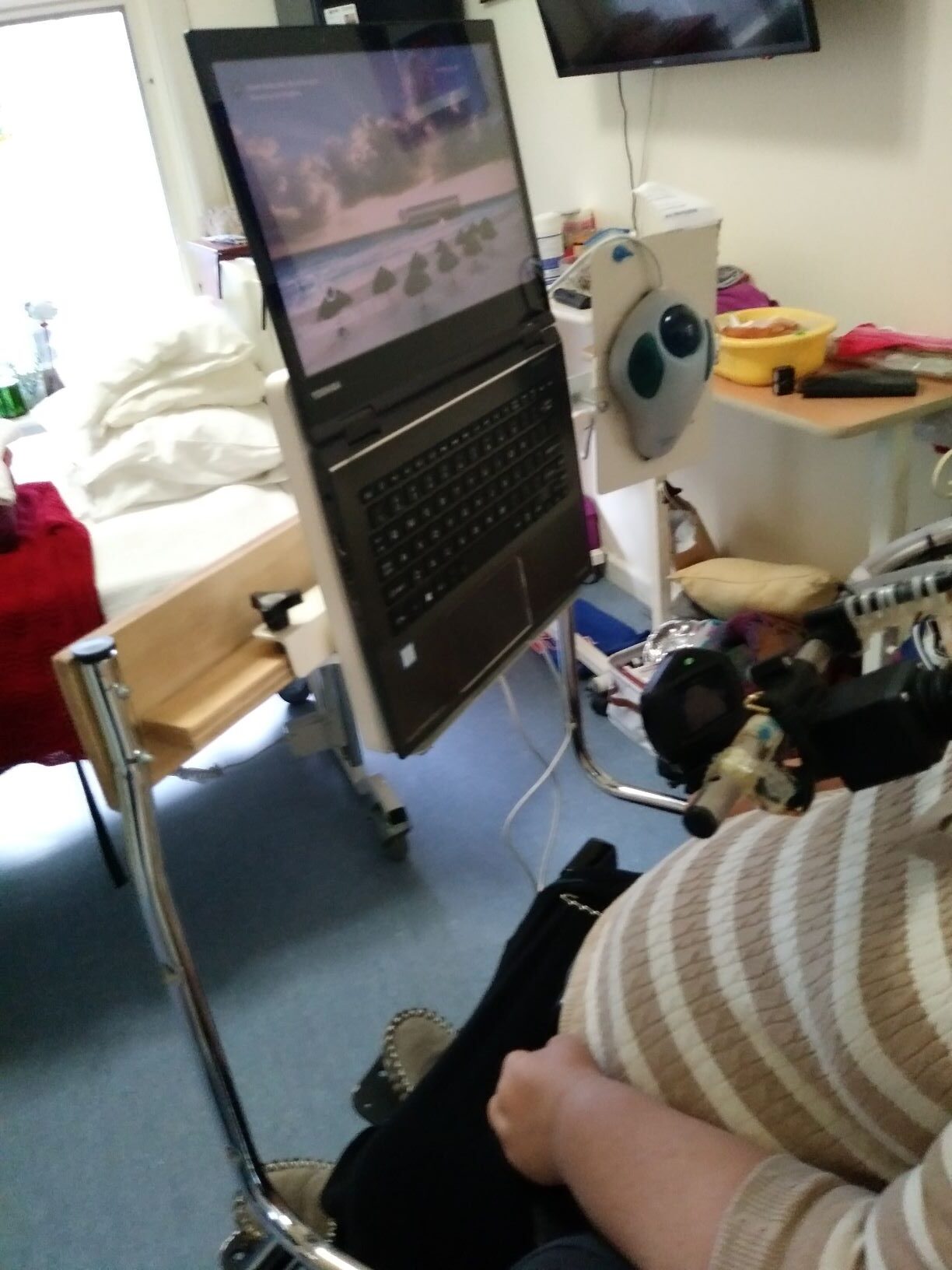 Laptop Stand for Wheelchair